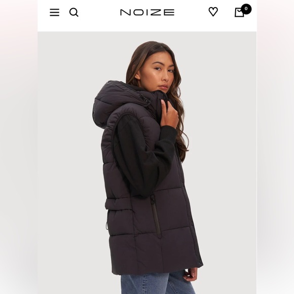 Noize | Jackets & Coats | Noize Mavis Semifitted Puffer Vest Large | Poshmark